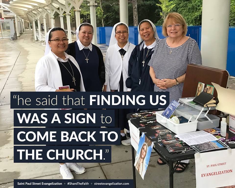“Be Bold” – St. Paul Street Evangelization