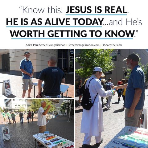 “Jesus is still relevant” | St. Paul Street Evangelization