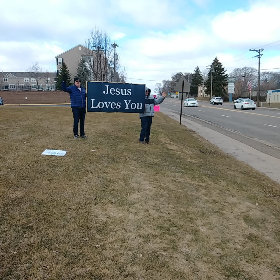 “Drive-Thru Prayer” – St. Paul Street Evangelization