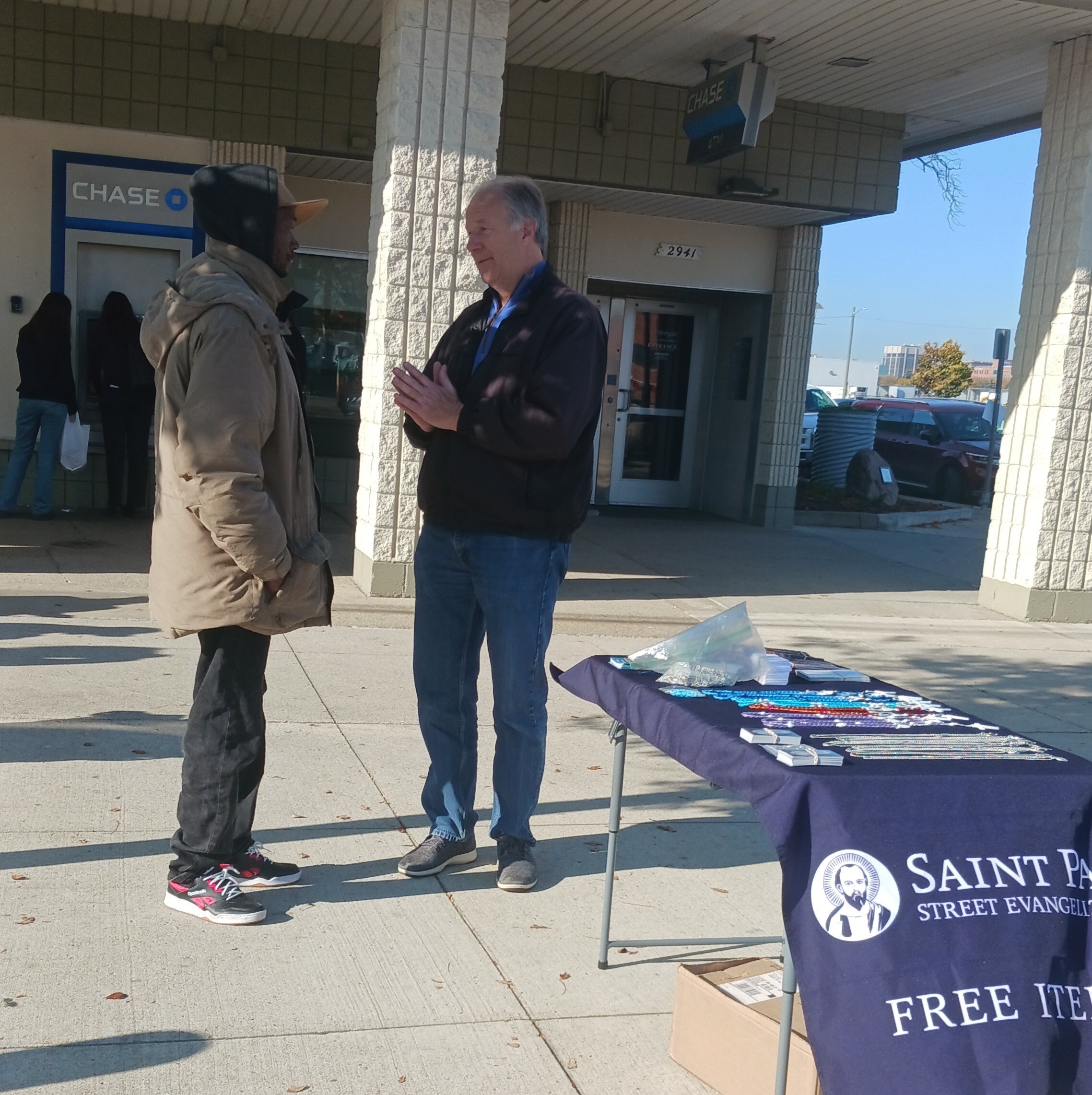 “Jesus, I Trust in You” | St. Paul Street Evangelization