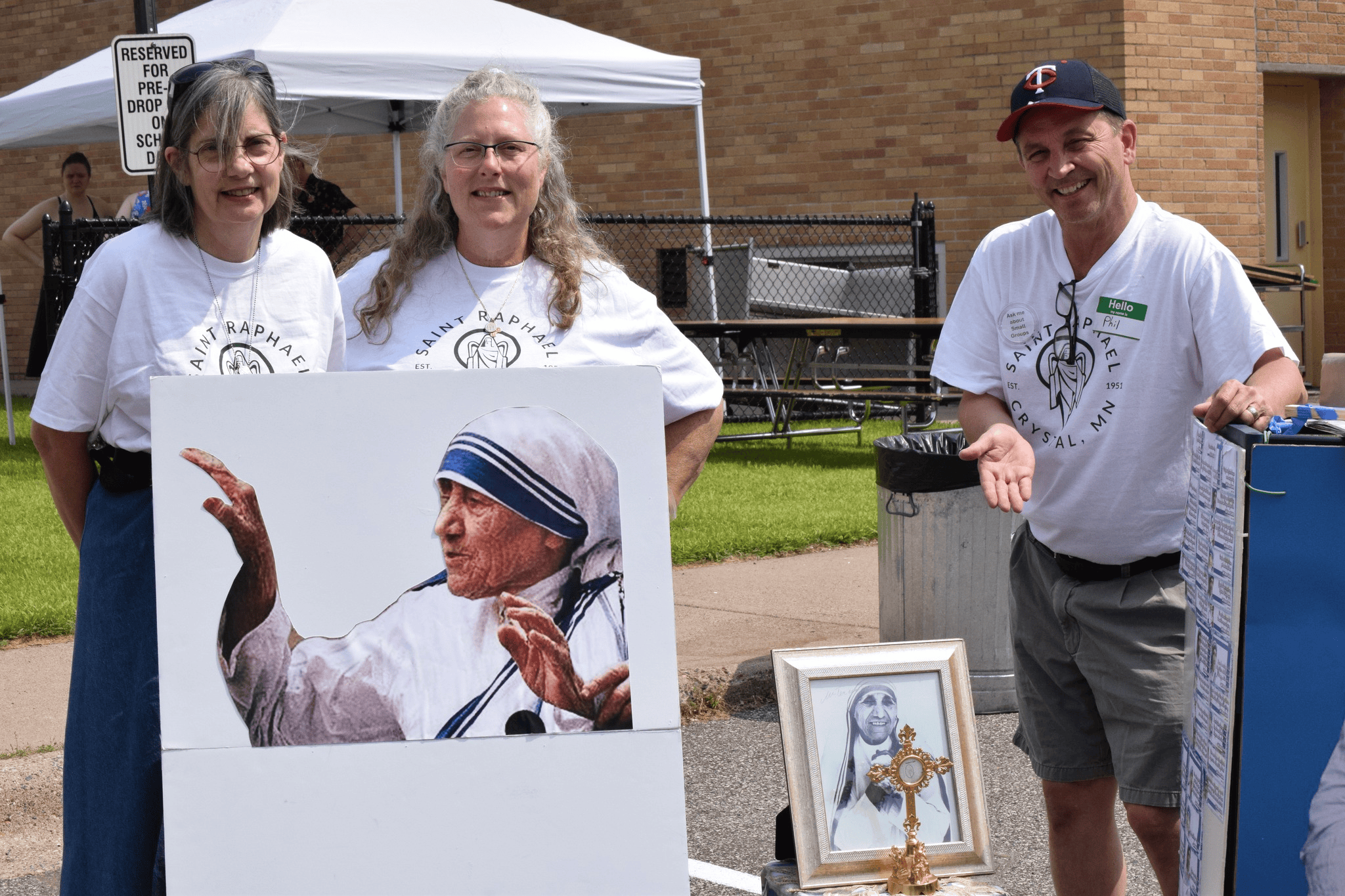 “Parish Festival Welcome Booth” | St. Paul Street Evangelization
