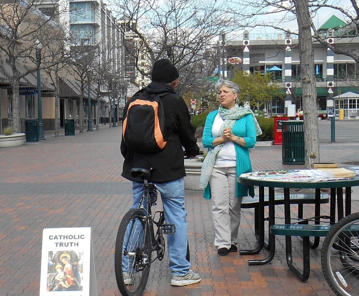 Christ is Reaching Out | St. Paul Street Evangelization